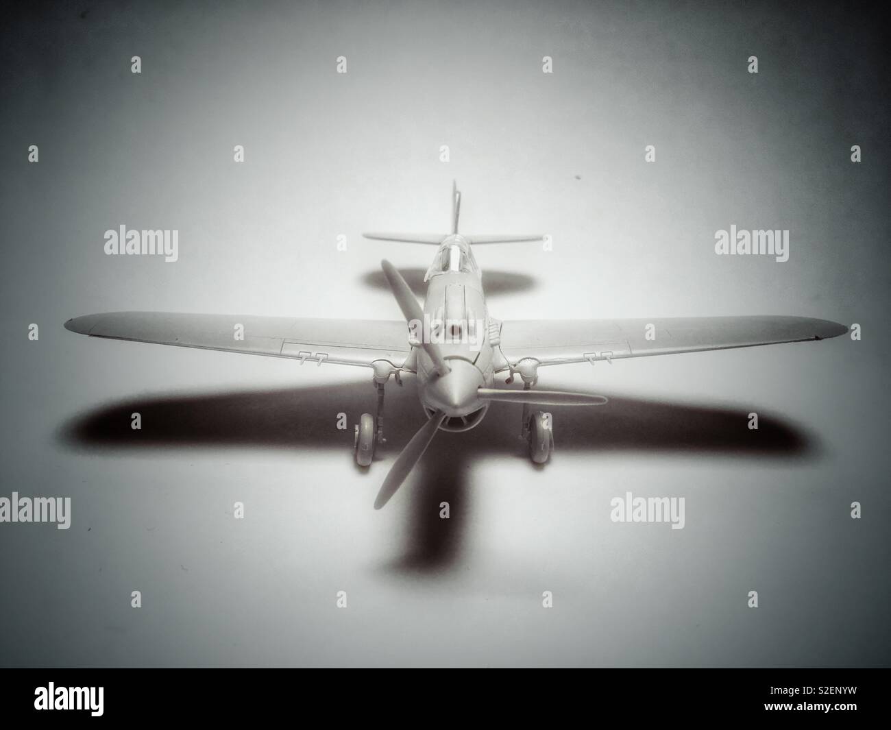 Airfix 1/72 scale Curtiss Tomahawk IIB model aircraft Stock Photo - Alamy