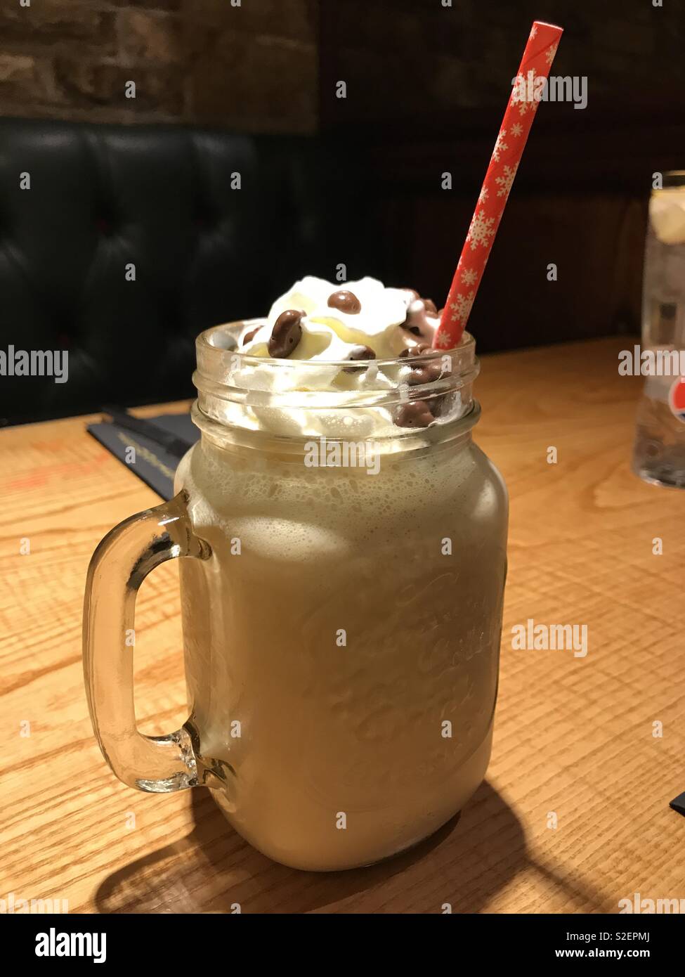 Milkshake jar hi-res stock photography and images - Alamy