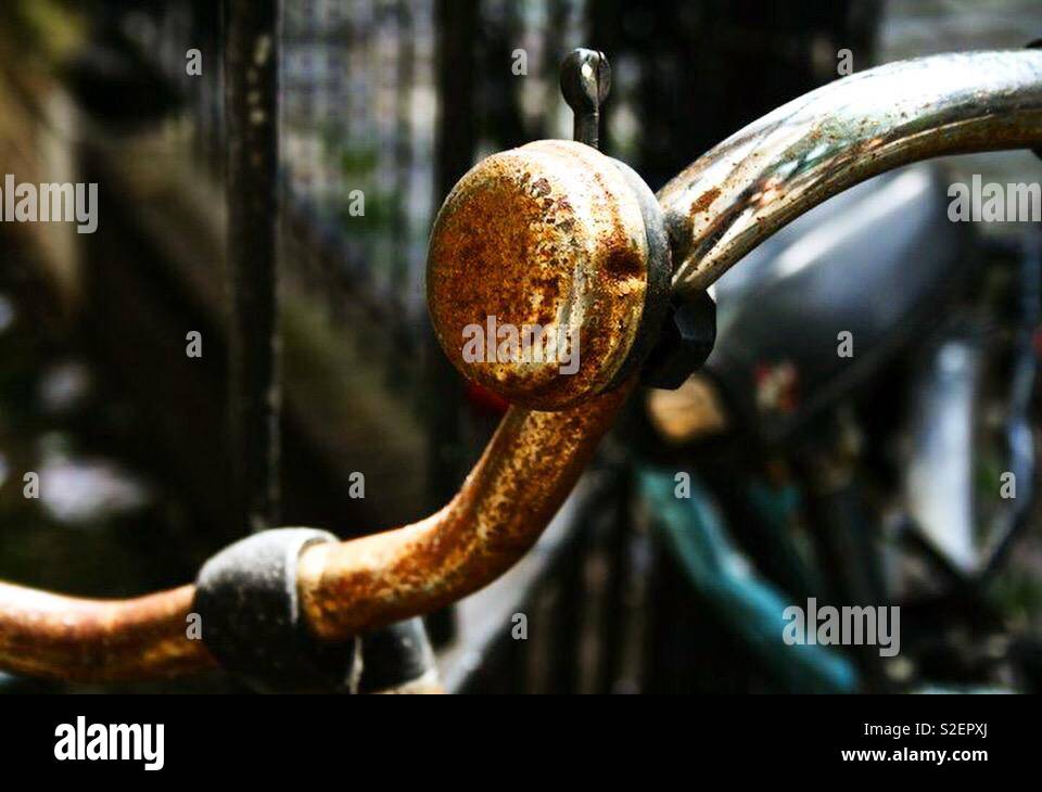 Old Rusty Bicycle Stock Photo - Alamy