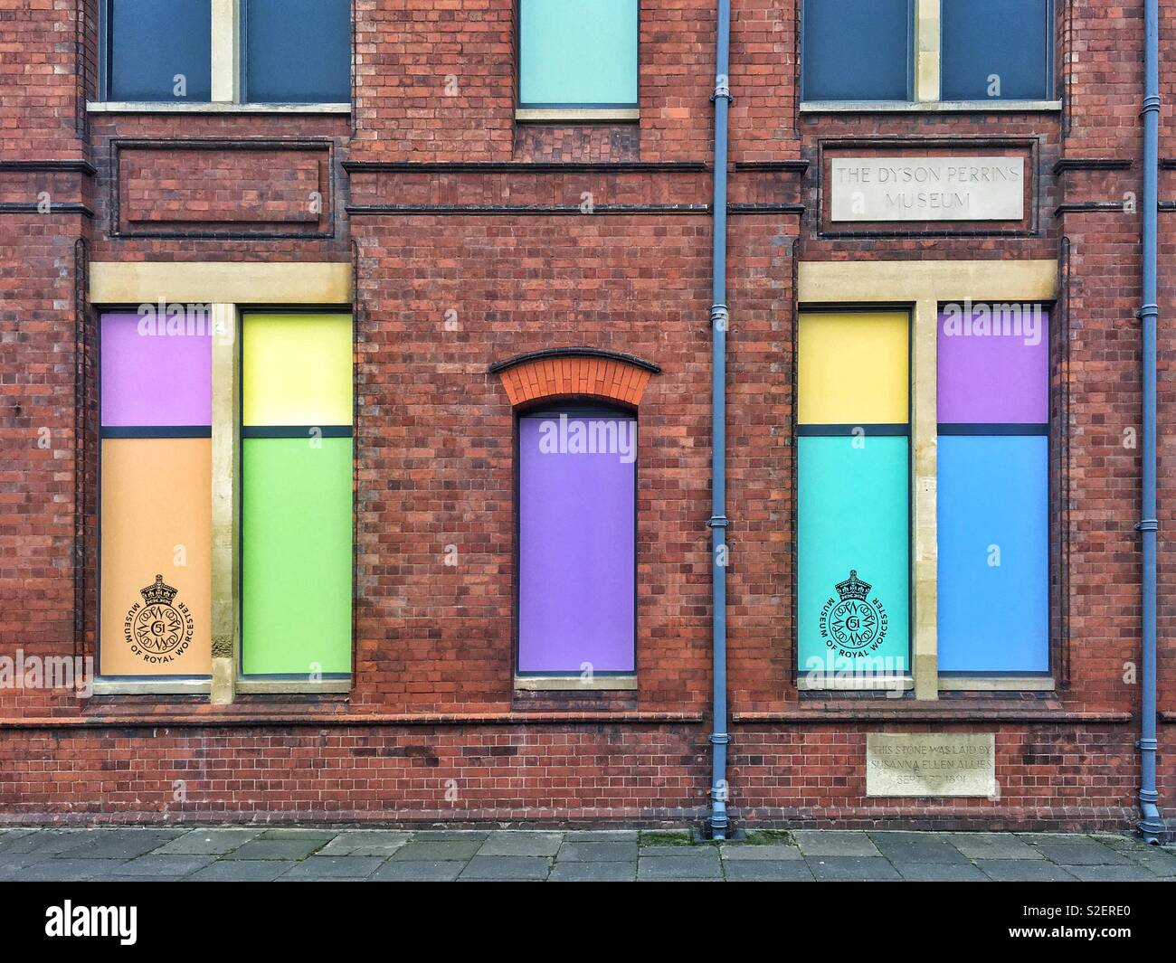 Worcester porcelain museum uk Stock Photo - Alamy