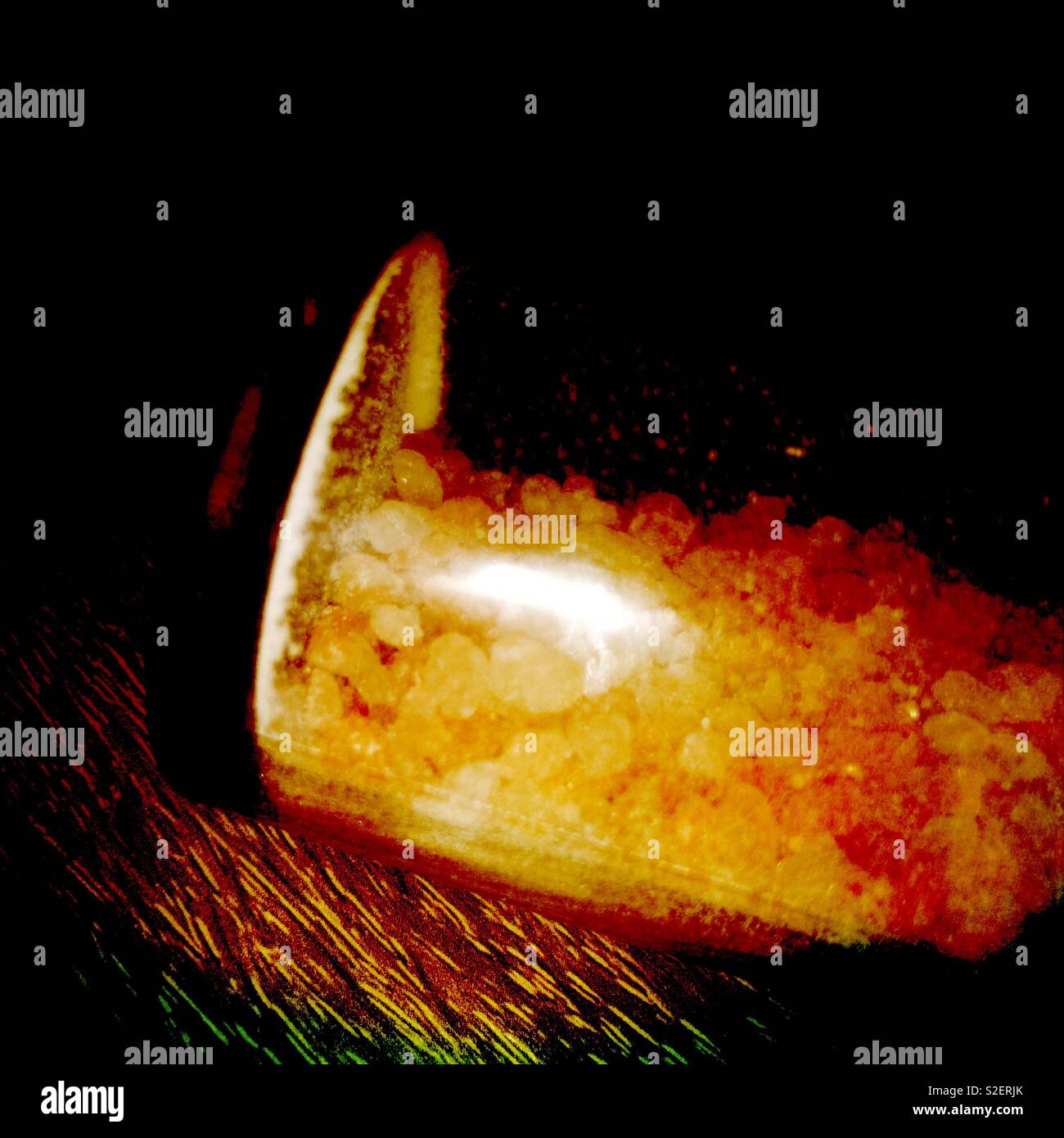 Himalaya salt abstract Stock Photo - Alamy