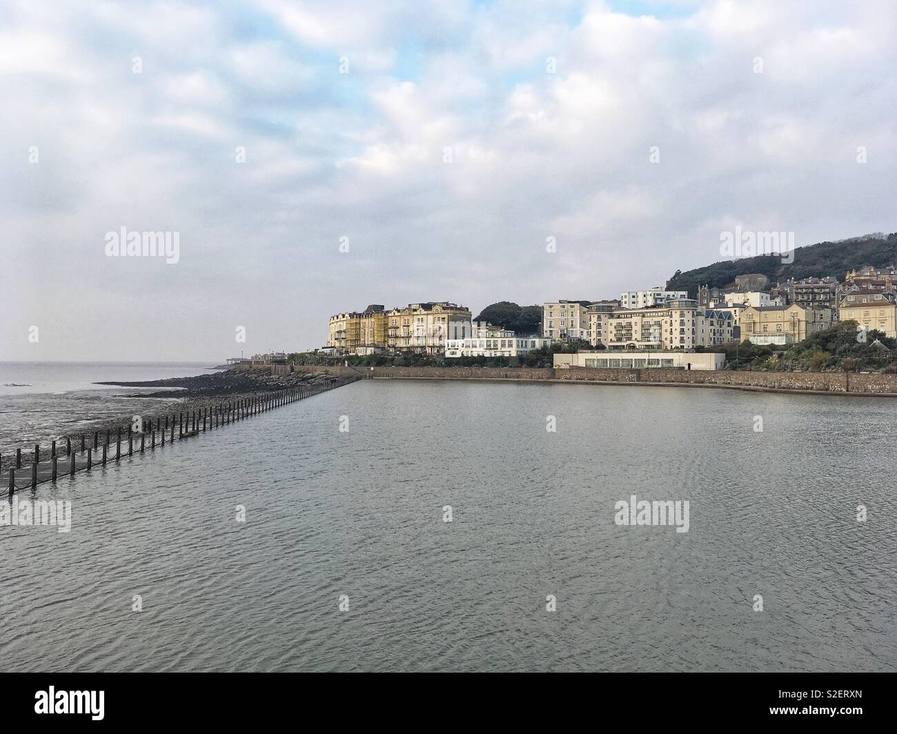 The Marine Lake in Weston-super-Mare, UK Stock Photo - Alamy