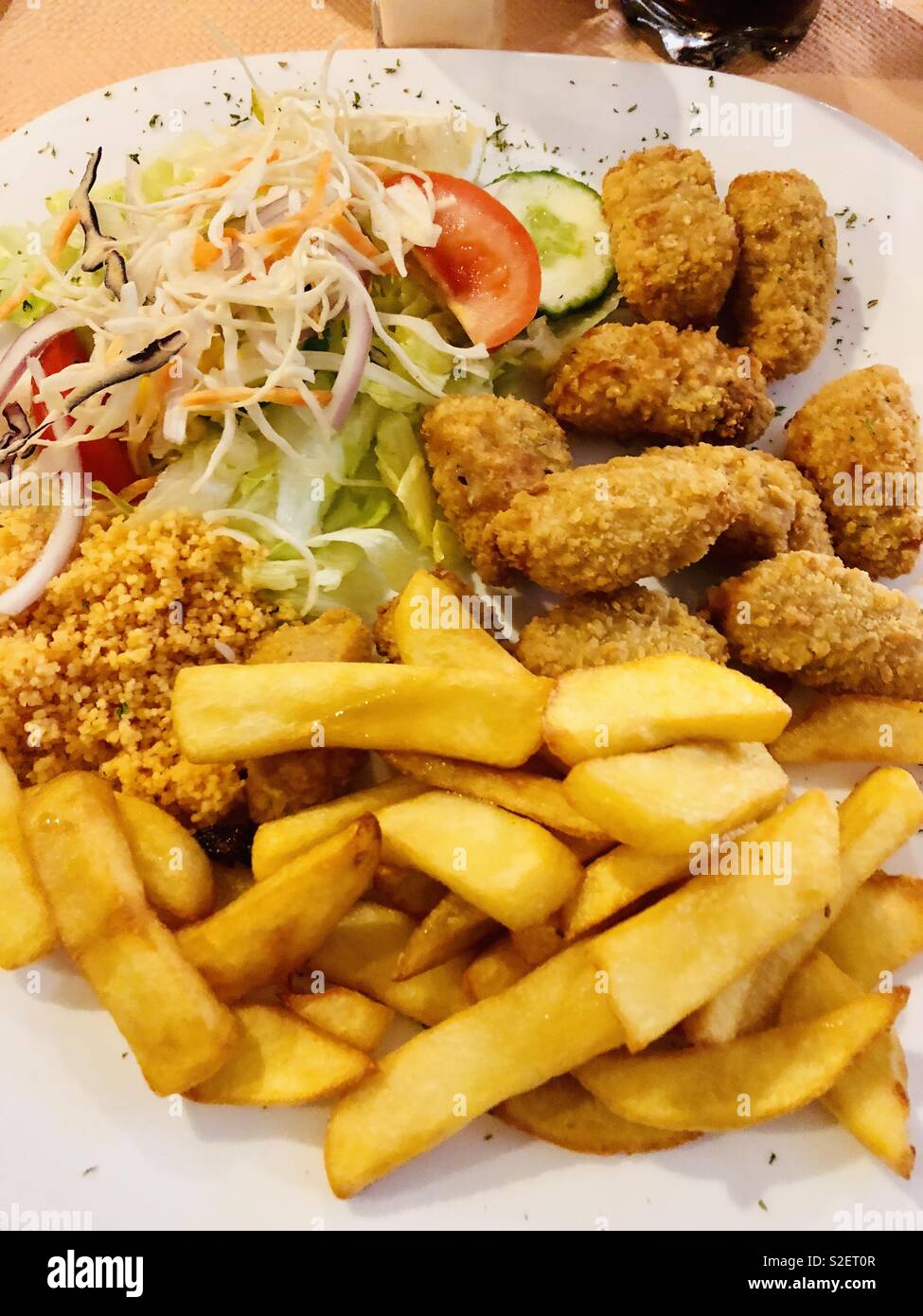Scampi and chips hi-res stock photography and images - Alamy