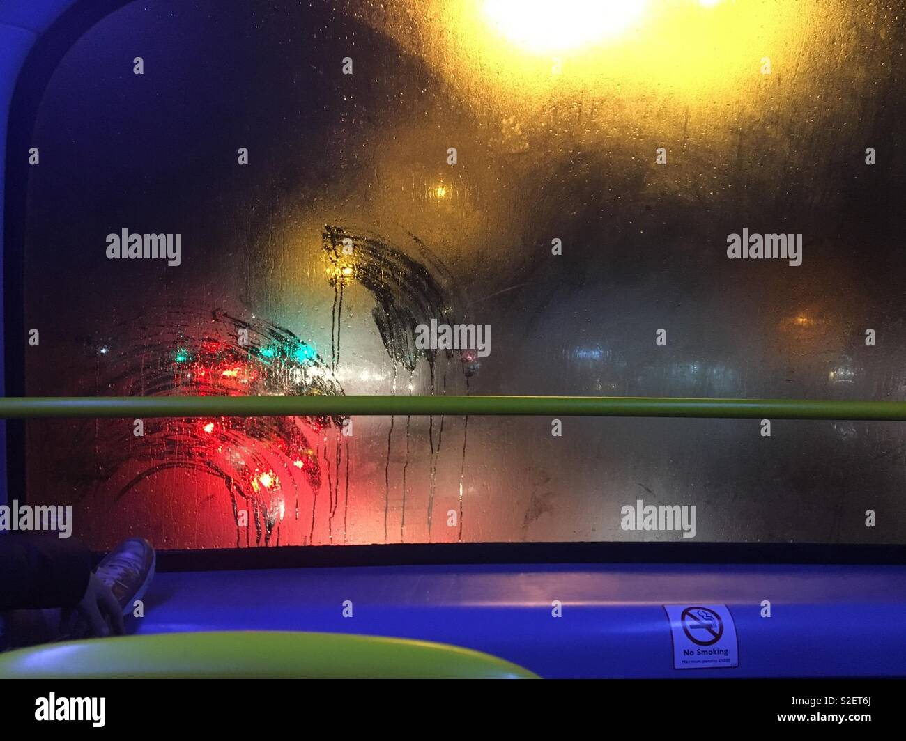 Bus ride home Stock Photo - Alamy