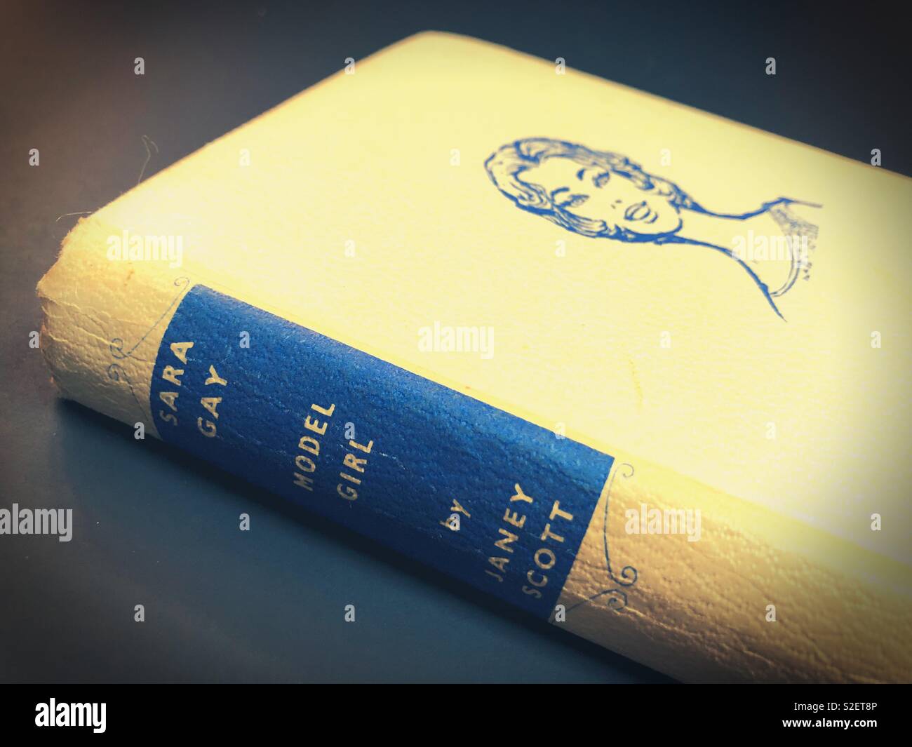 Vintage book “Model Girl” Stock Photo - Alamy