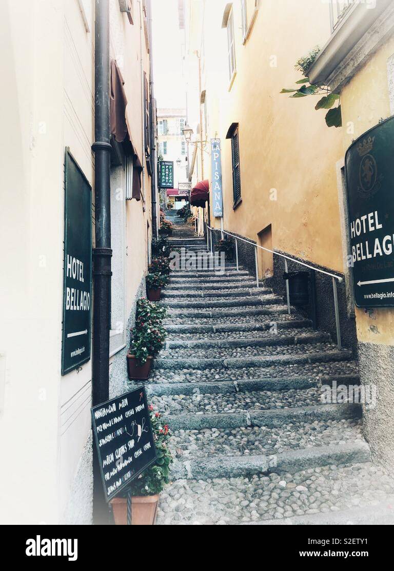 Steps at Bellagio Stock Photo - Alamy