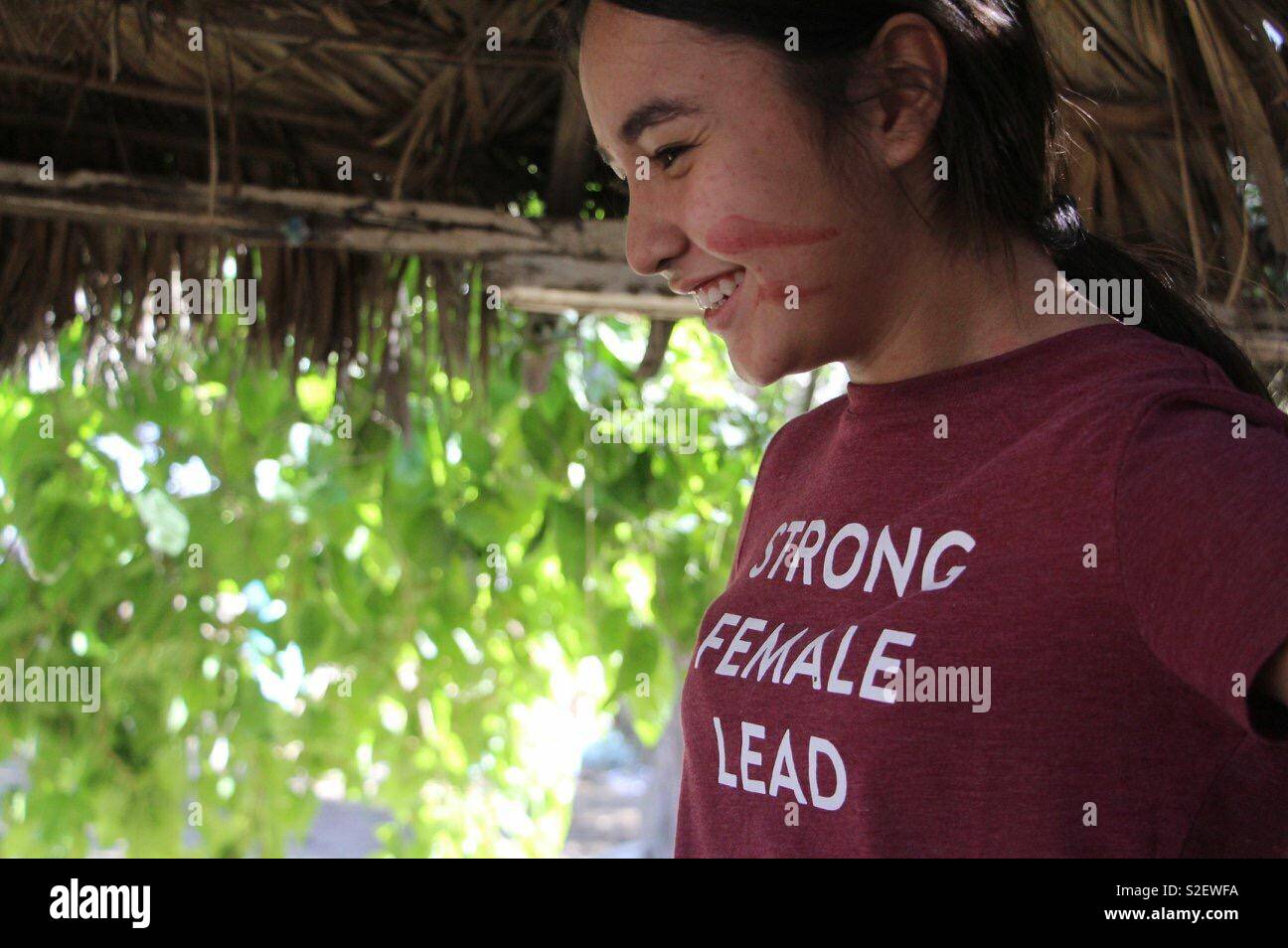 strong female lead Stock Photo - Alamy