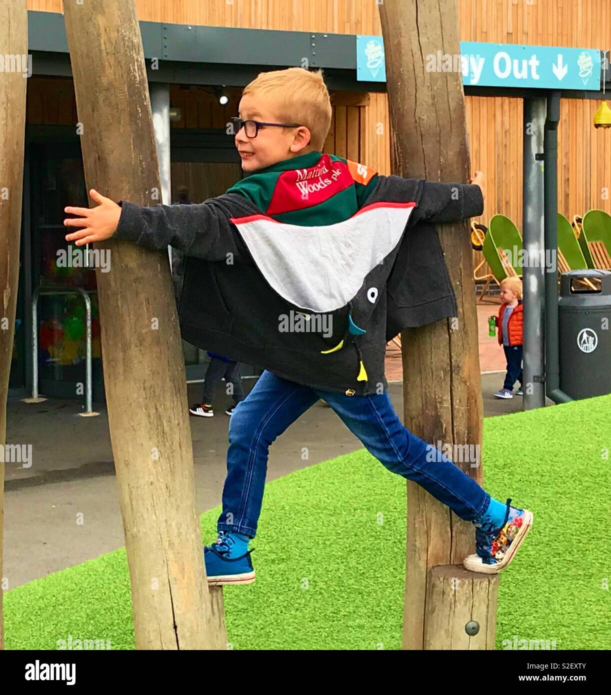 Boy in action! Stock Photo - Alamy