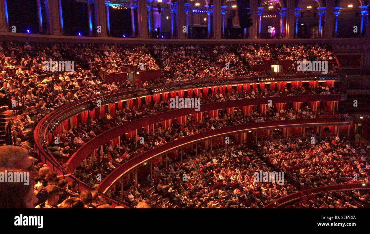 Royal albert hall inside hi-res stock photography and images - Alamy