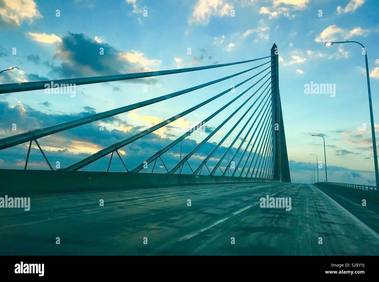 Bridge across Maumee Toledo Stock Photo - Alamy