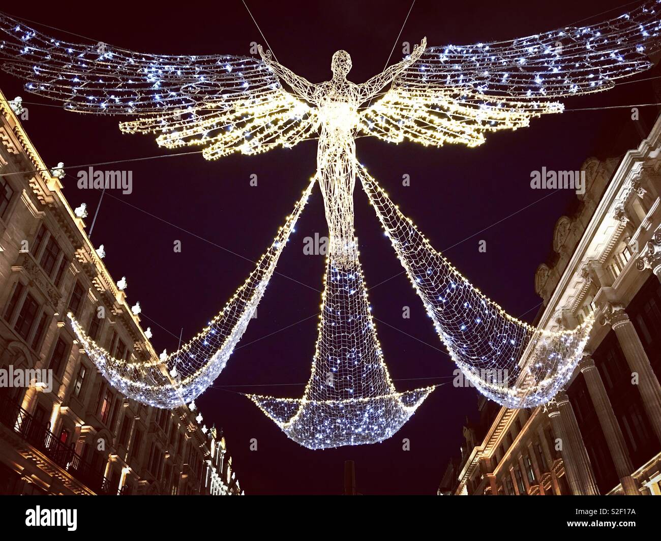 Regent street angels hi-res stock photography and images - Alamy