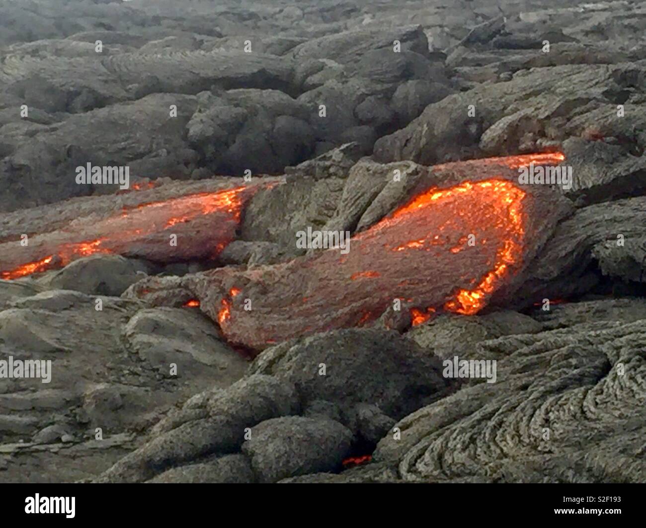 Black lava flows hi-res stock photography and images - Alamy