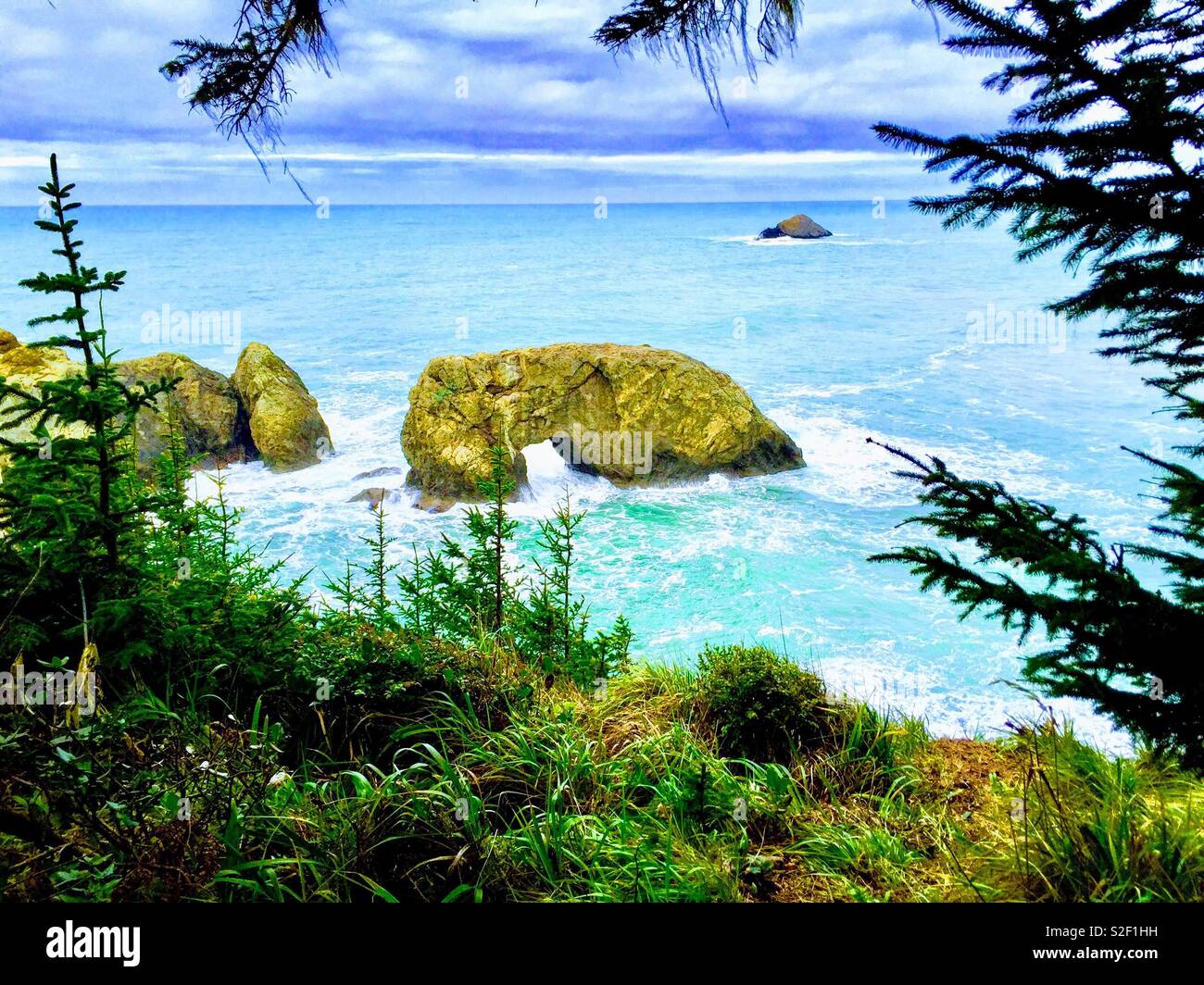 Oregon coast rock hi-res stock photography and images - Alamy