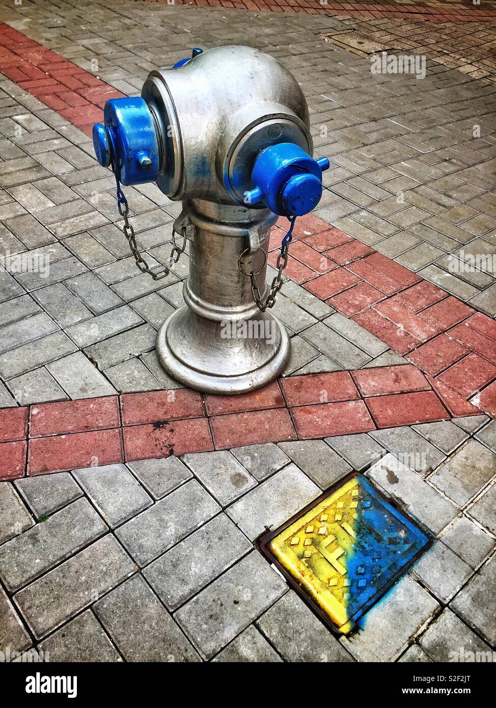 A fire hydrant in Wan Chai, Hong Kong Island Stock Photo - Alamy