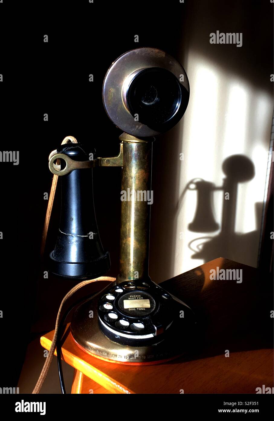 Candle stick telephone hi-res stock photography and images - Alamy