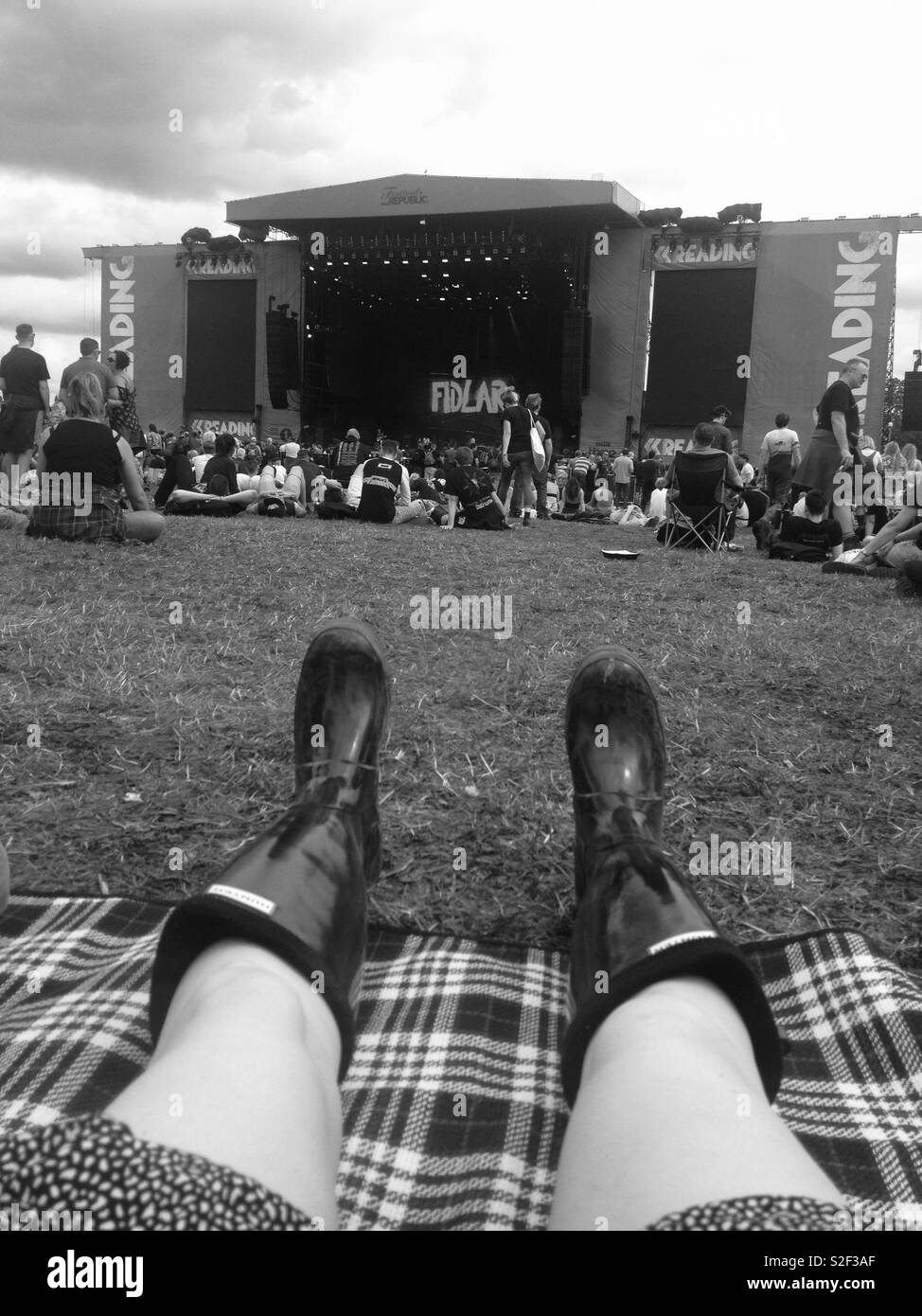 Festival wellies hi-res stock photography and images - Alamy
