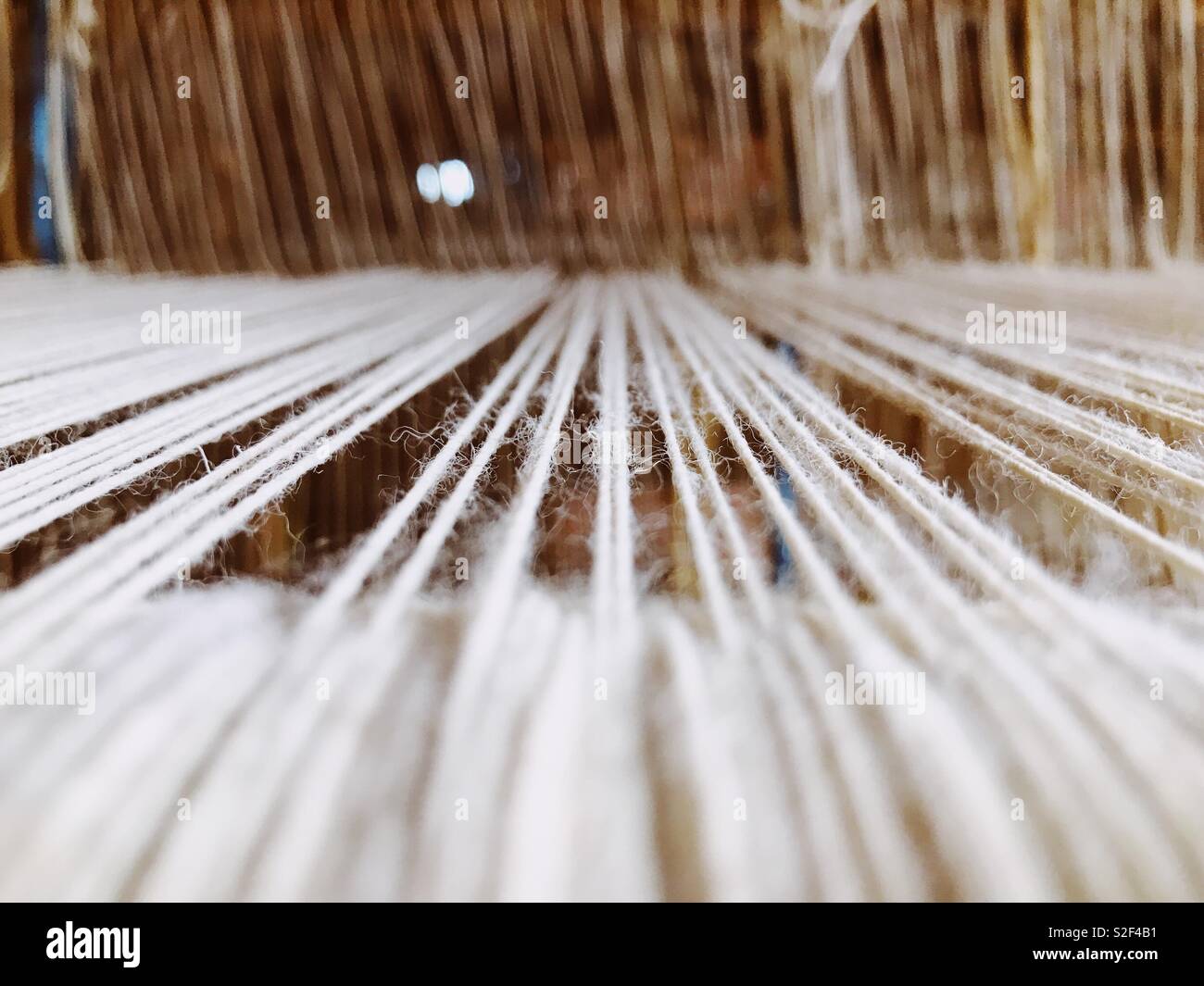 Cotton weaving loom hi-res stock photography and images - Alamy