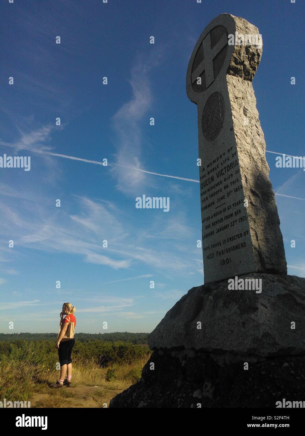 Monument- Lady Walker Stock Photo - Alamy