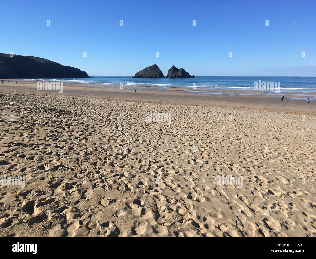 Holywell Bay In Cornwall High Resolution Stock Photography and Images ...