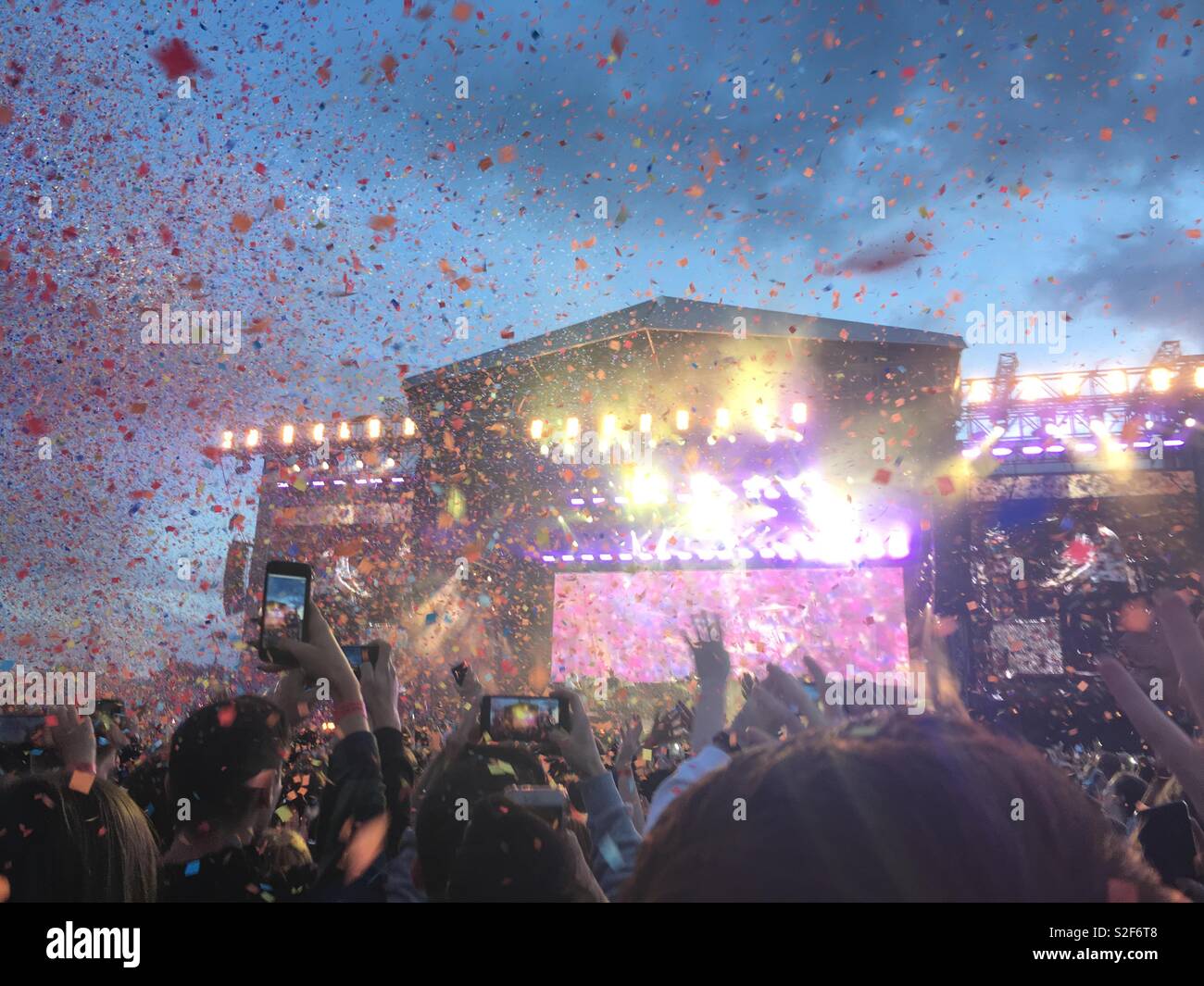 Taken at the one love Manchester concert Stock Photo - Alamy