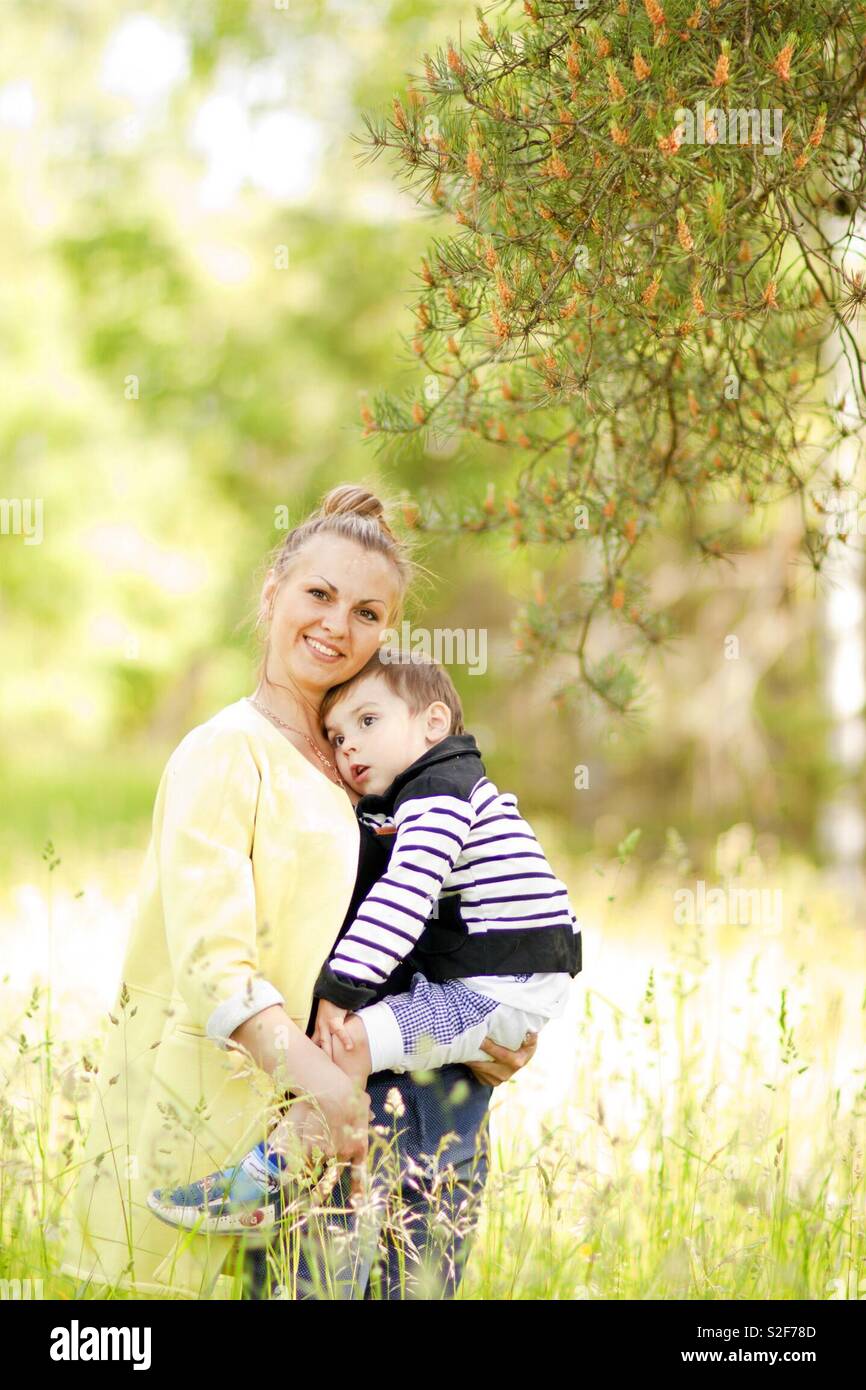 Mam son hi-res stock photography and images - Alamy