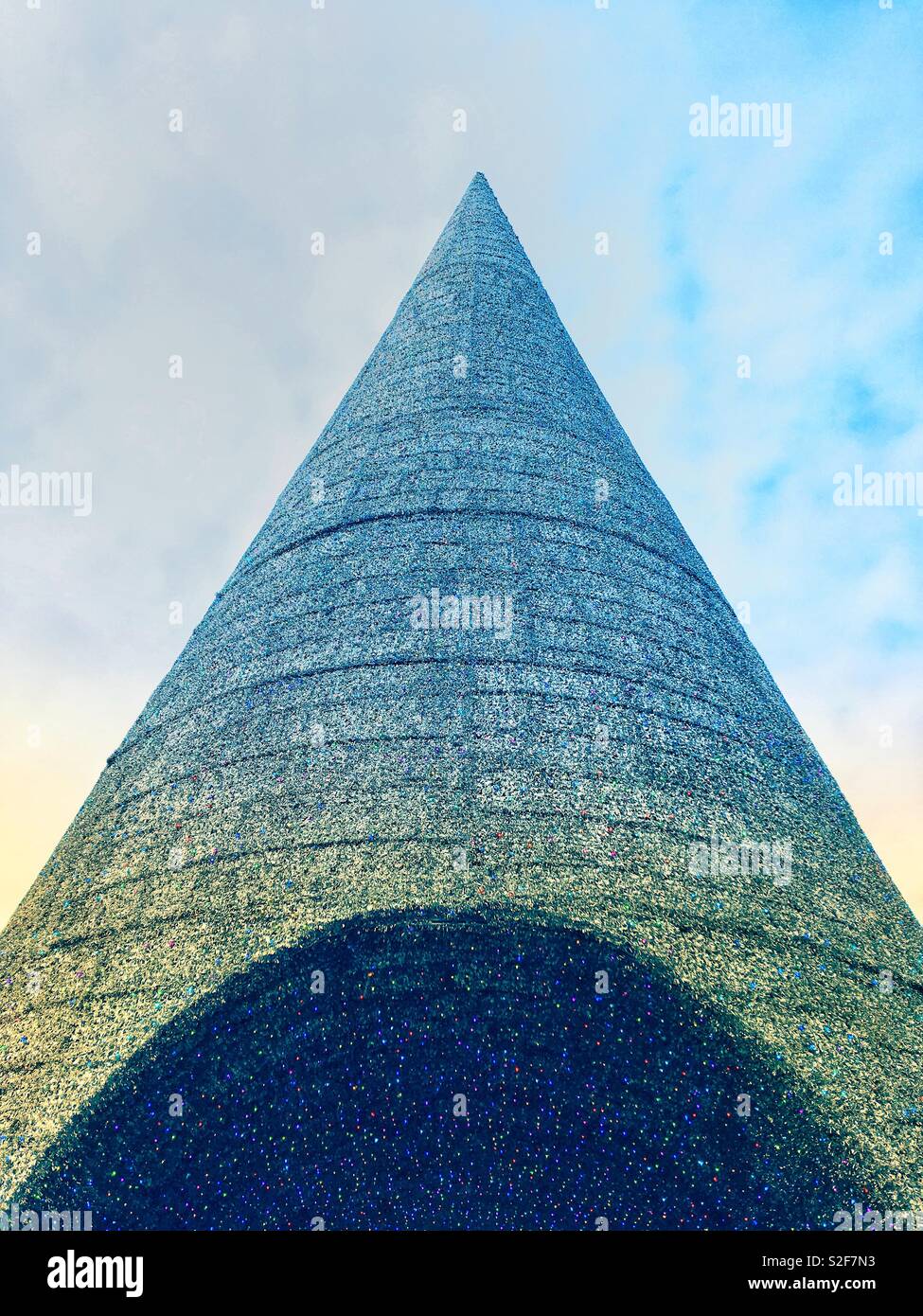 Cool Cone Skywards Stock Photo - Alamy