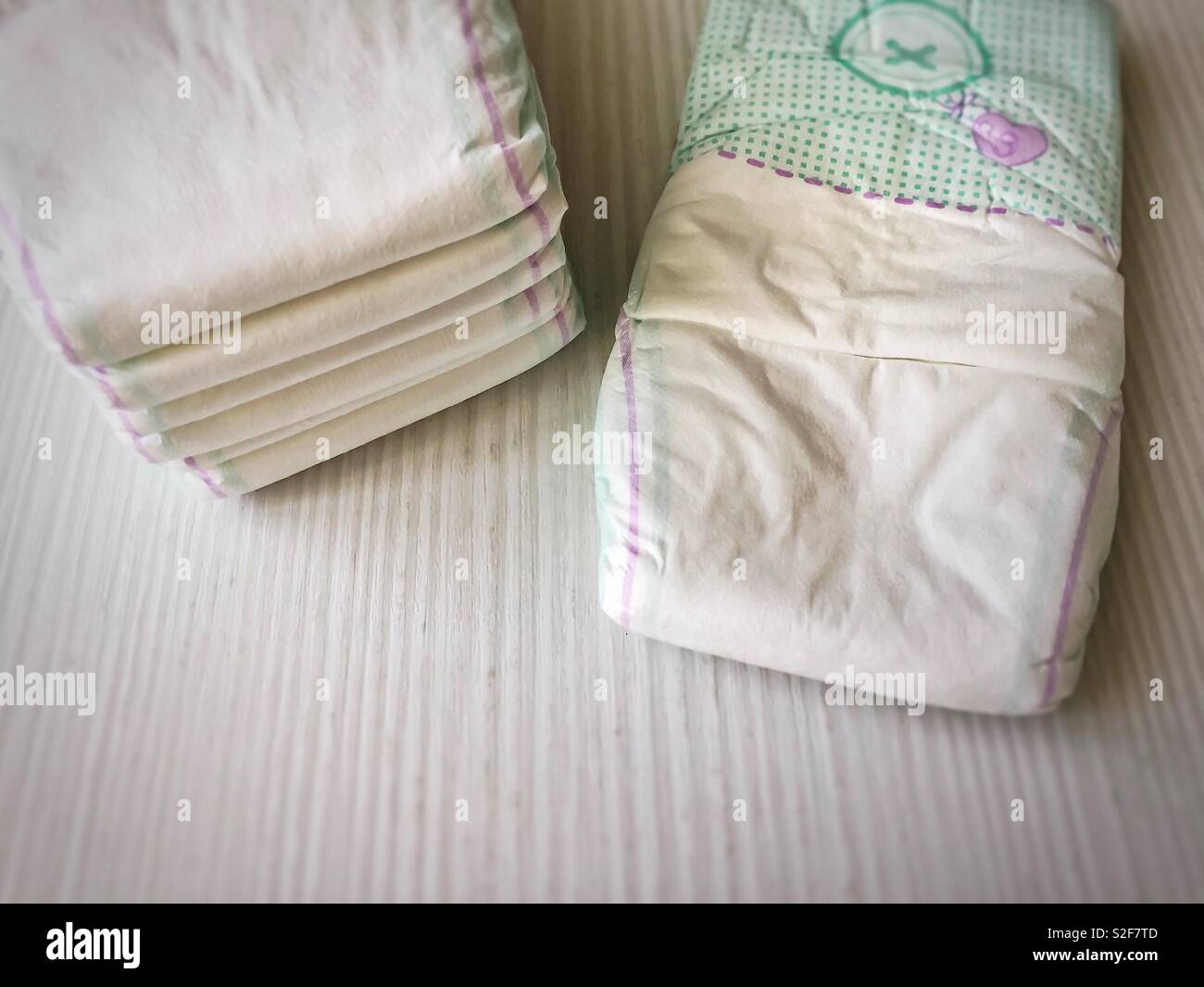 Baby diapers stack hi-res stock photography and images - Alamy