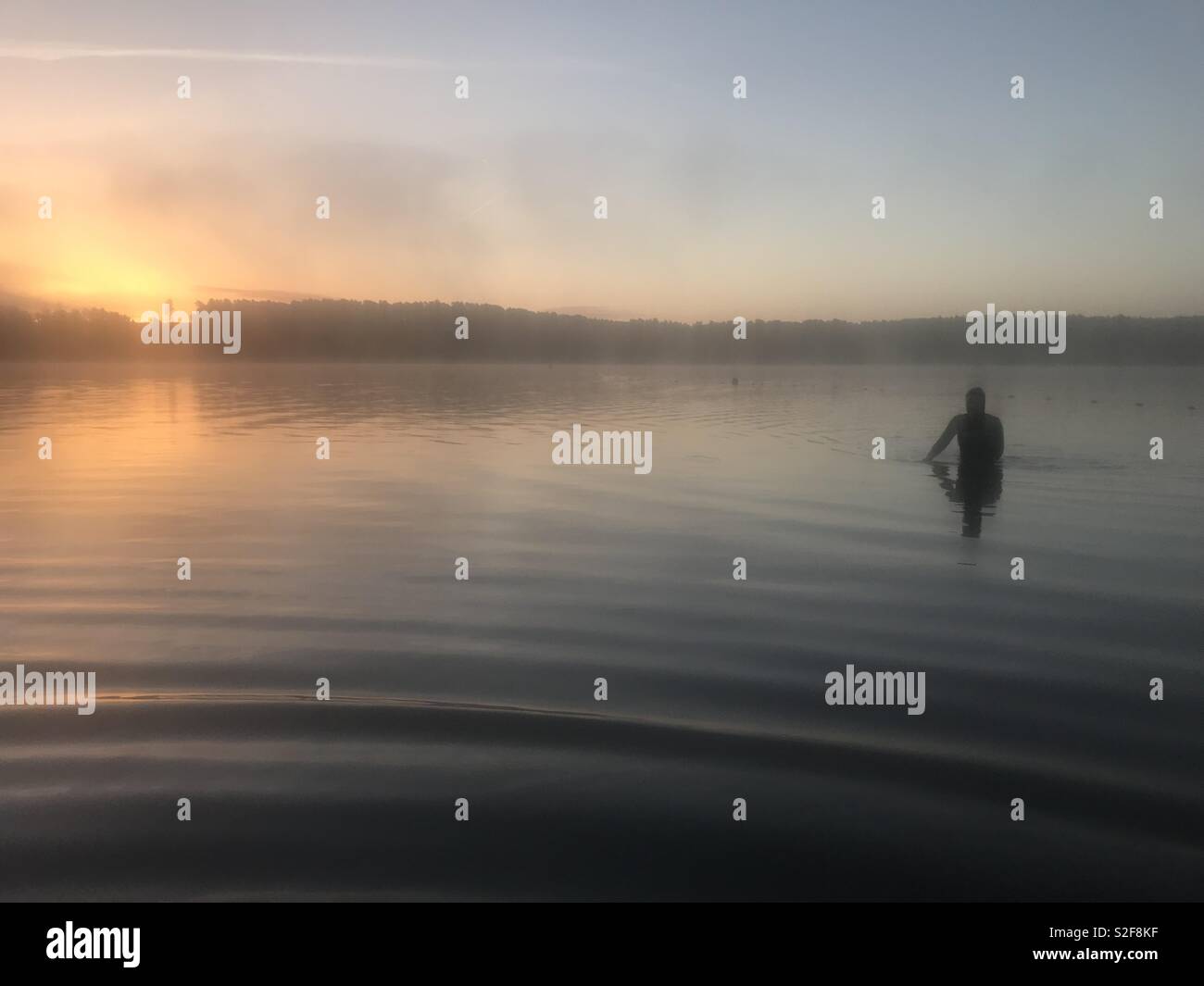 Sunrise swim hi-res stock photography and images - Alamy