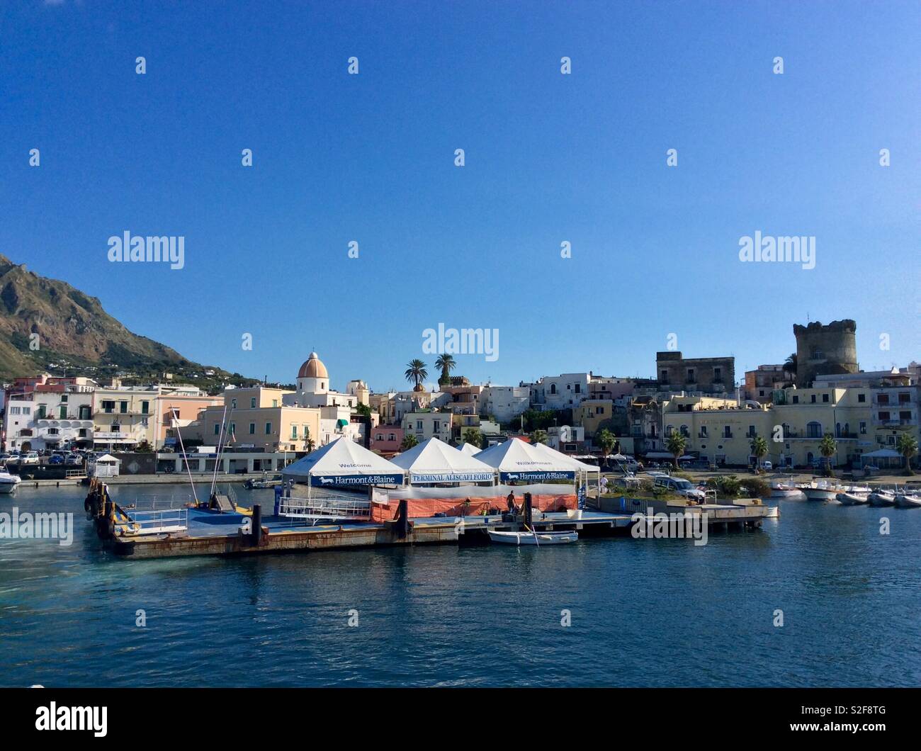 Ischia port buildings hi-res stock photography and images - Alamy