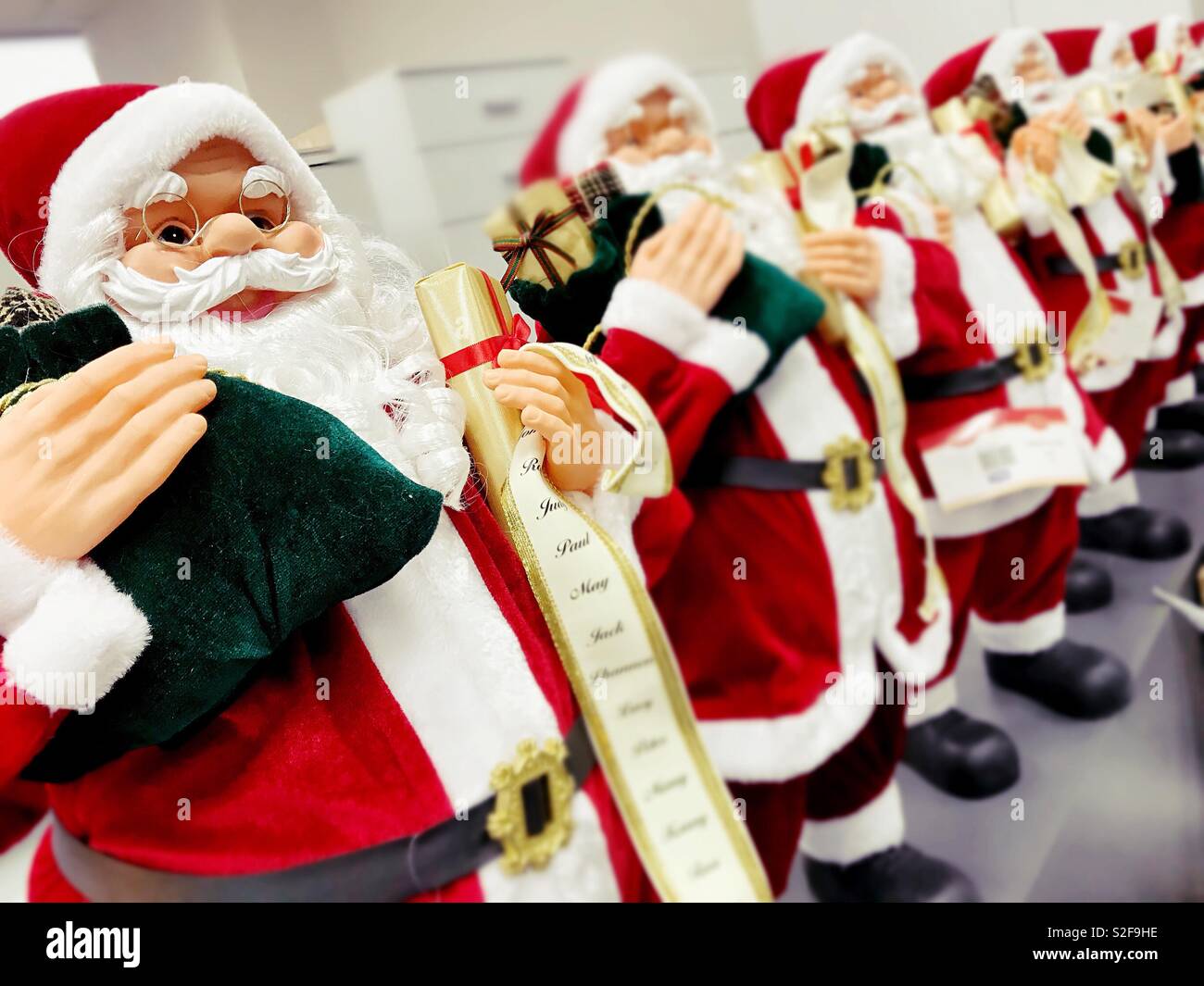 Santa row hi-res stock photography and images - Alamy
