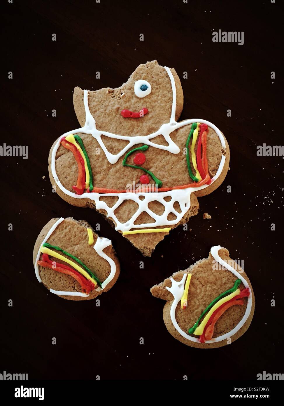 Black gingerbread man hi-res stock photography and images - Alamy
