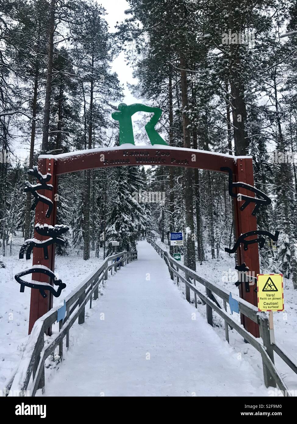 Ranua zoo. Lapland Stock Photo - Alamy