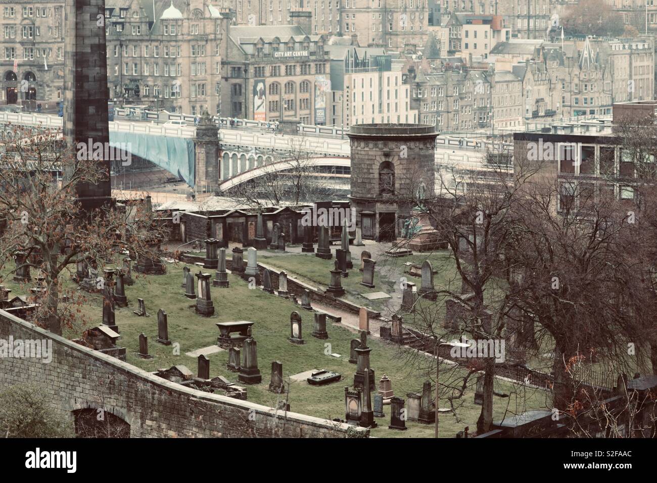 Old calton burial ground hi-res stock photography and images - Alamy
