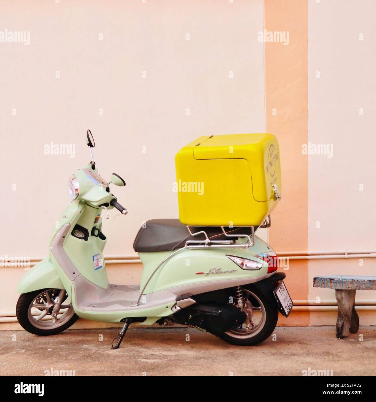 Delivery Scooter High Resolution Stock Photography and Images - Alamy
