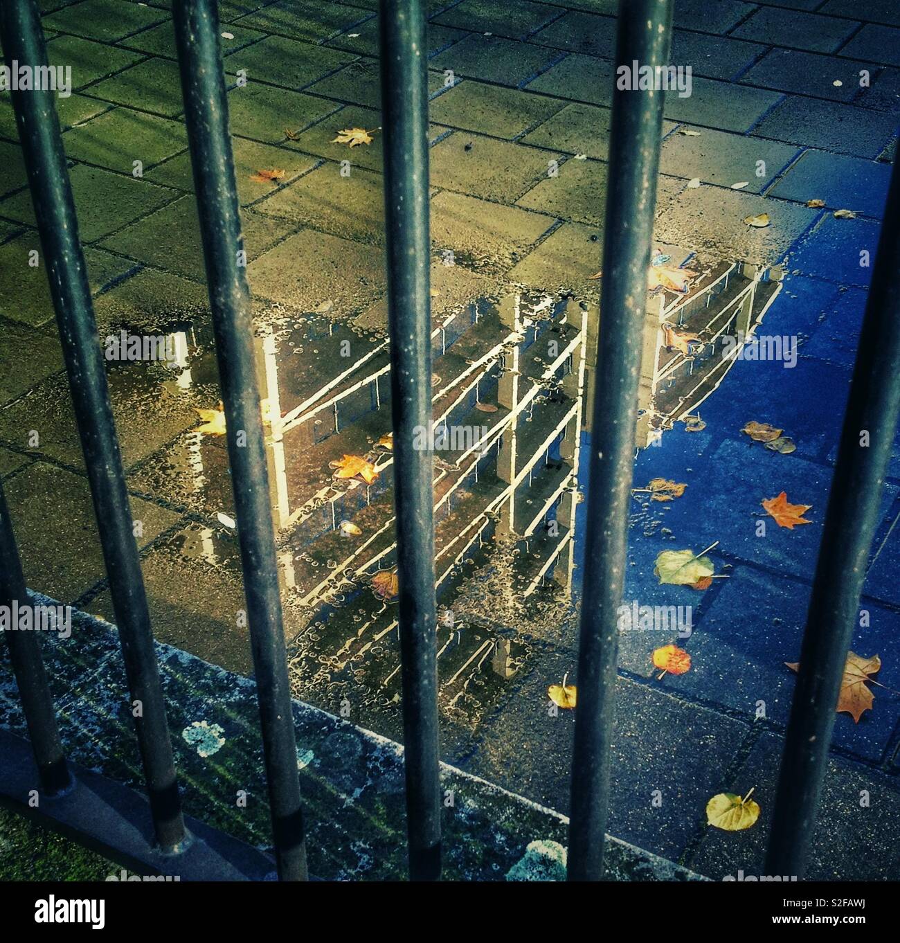 Fallen bars hi-res stock photography and images - Alamy