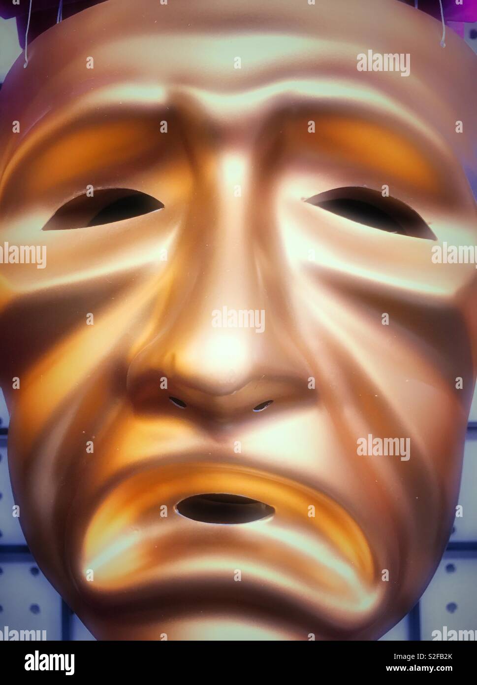 Sad Face Halloween Mask