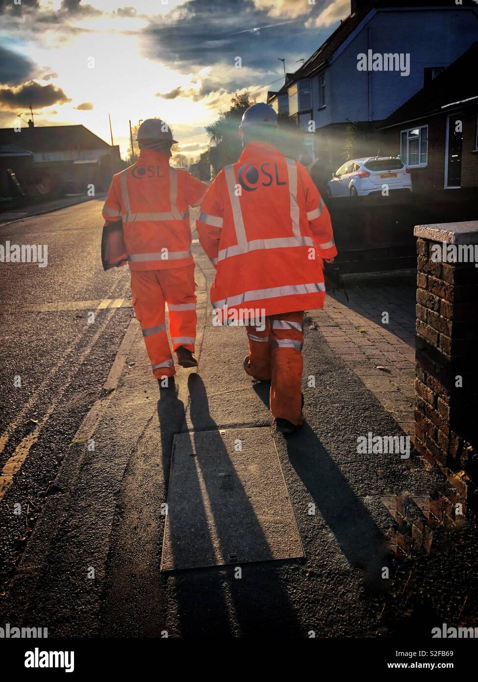 Hi Vis And High Visibility Clothing Stock Photos & Hi Vis And High ...