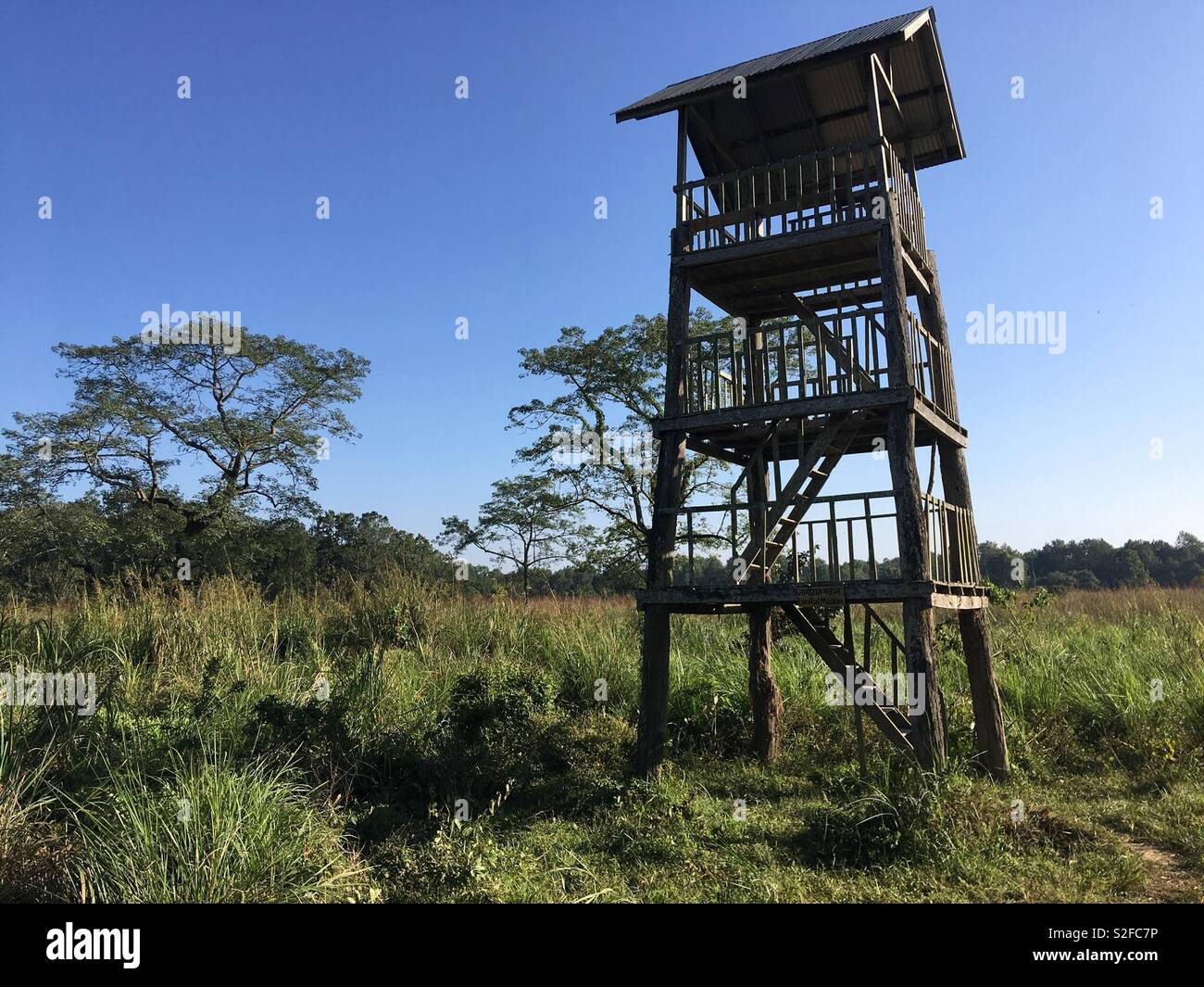 Watchtower stairs hi-res stock photography and images - Alamy