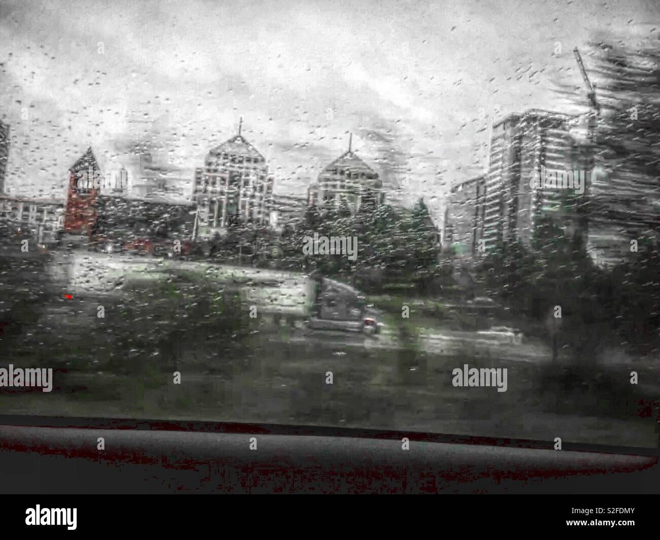 The two buildings into one by a bridge is the iconic sign in Oakland ...