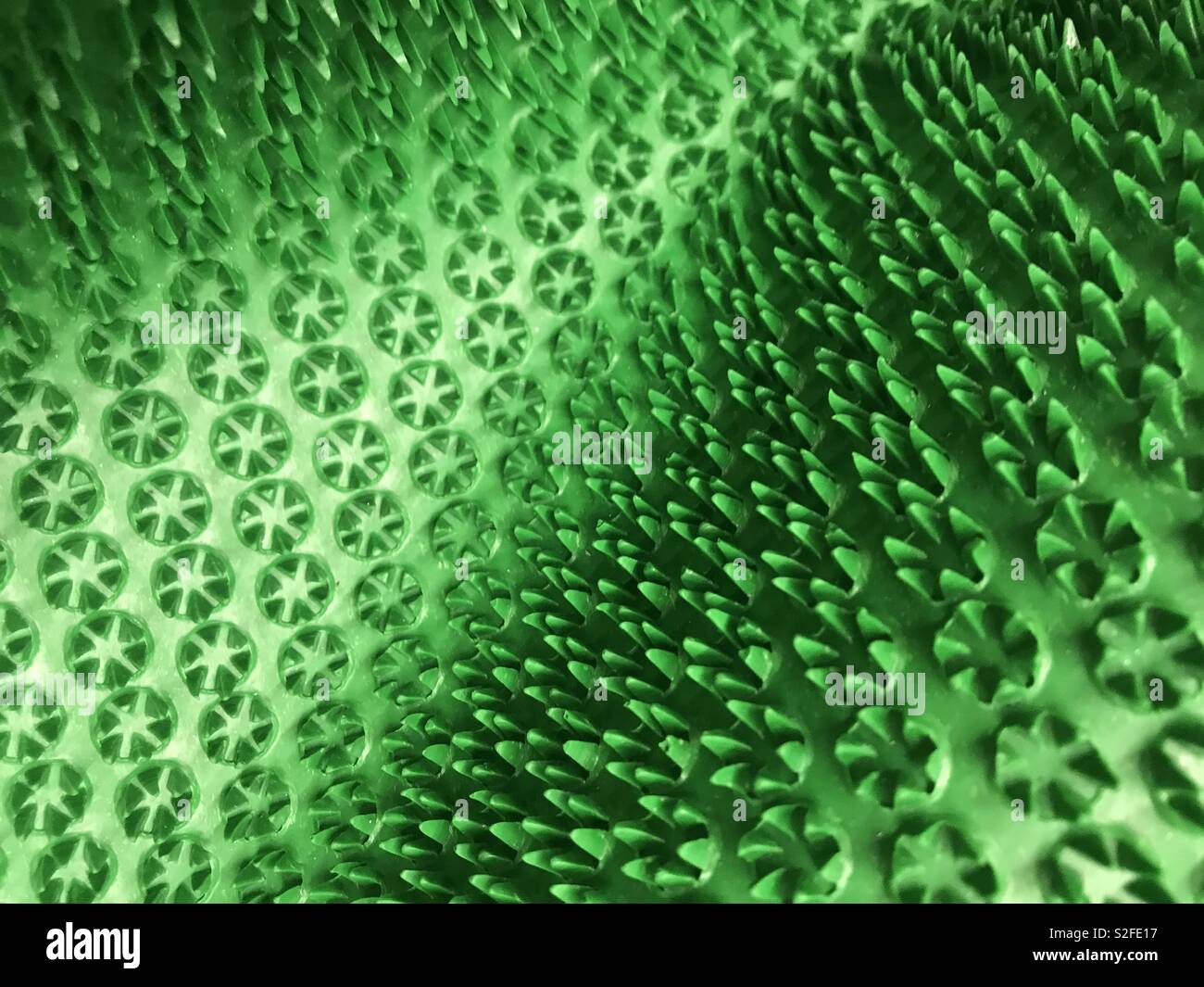 Green plastic mat Stock Photo - Alamy