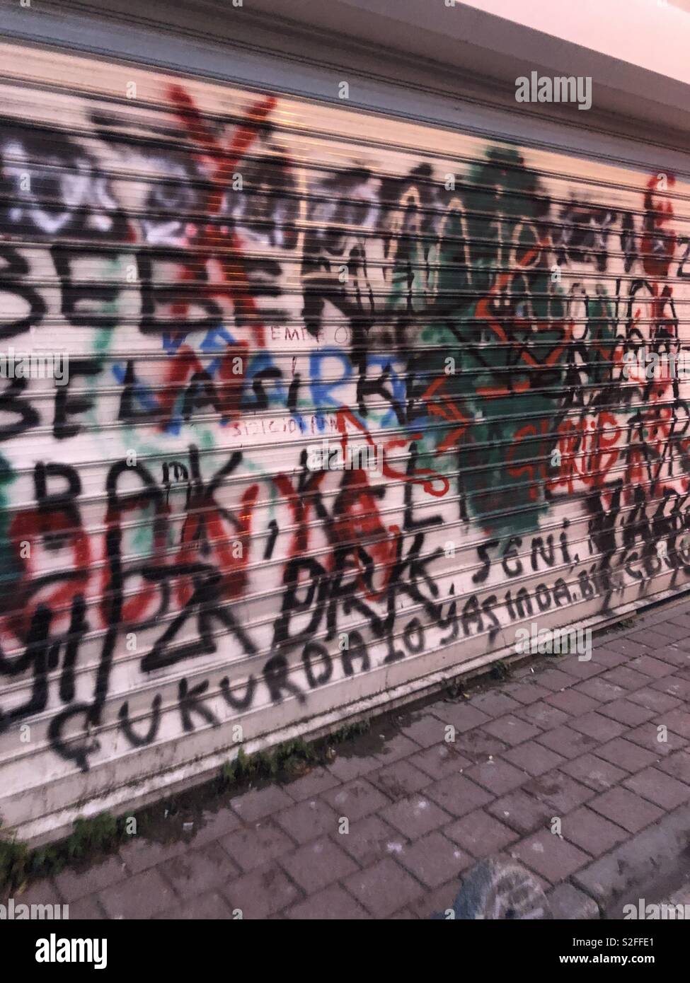 Cukur village based in Balat in Istanbul Stock Photo - Alamy