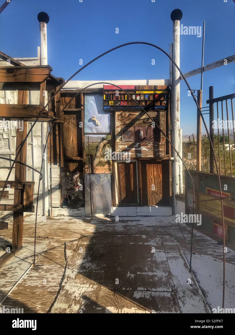 Noah Purifoy outdoor museum Stock Photo - Alamy