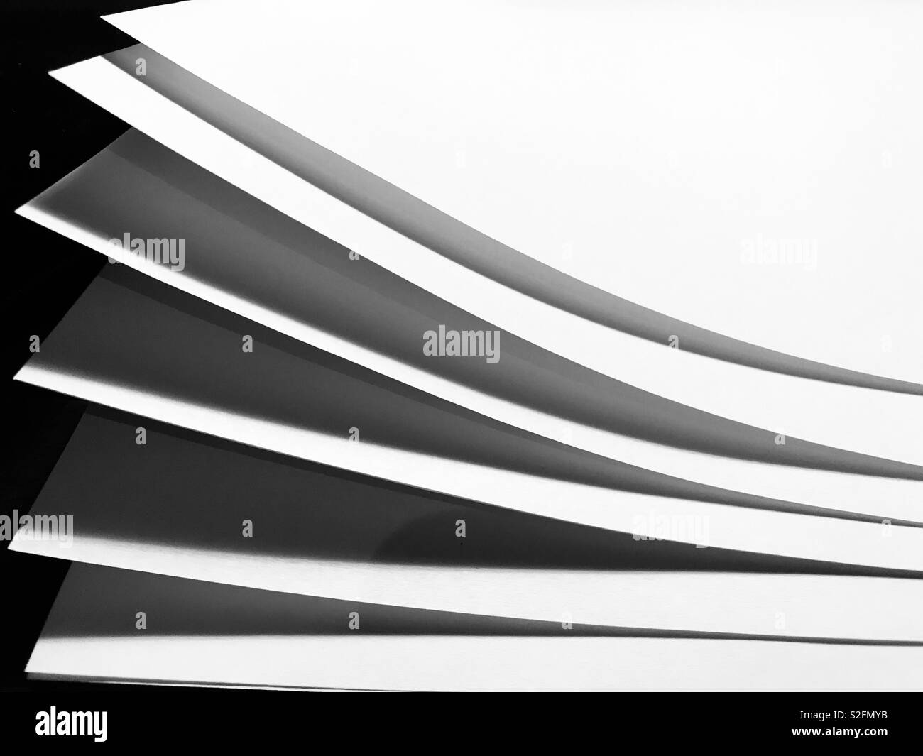 White paper A4 Stock Photo - Alamy