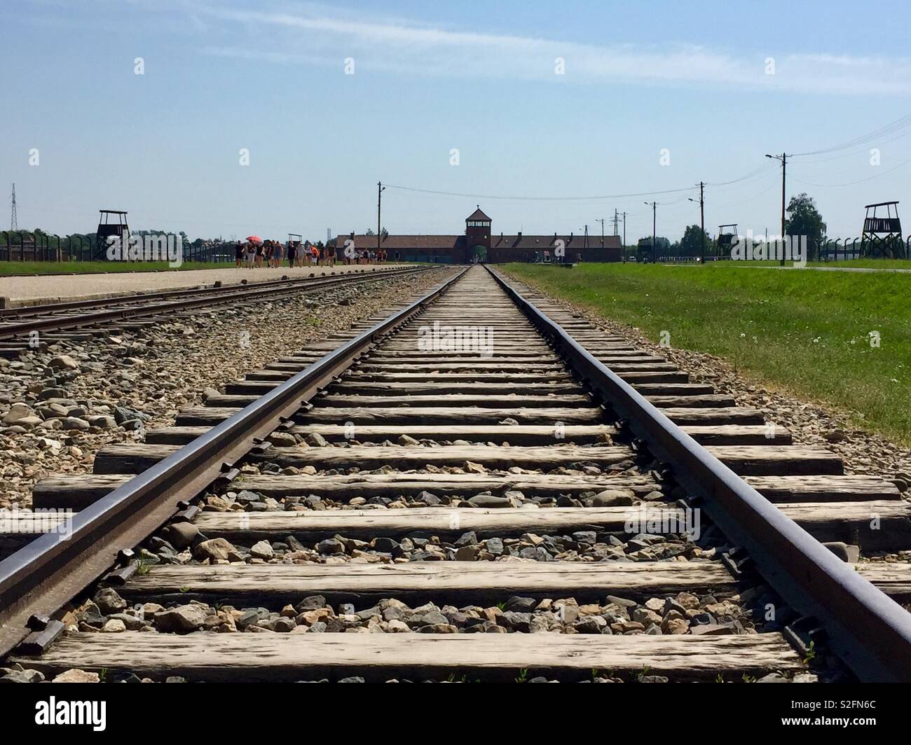 Auschwitz train hi-res stock photography and images - Alamy