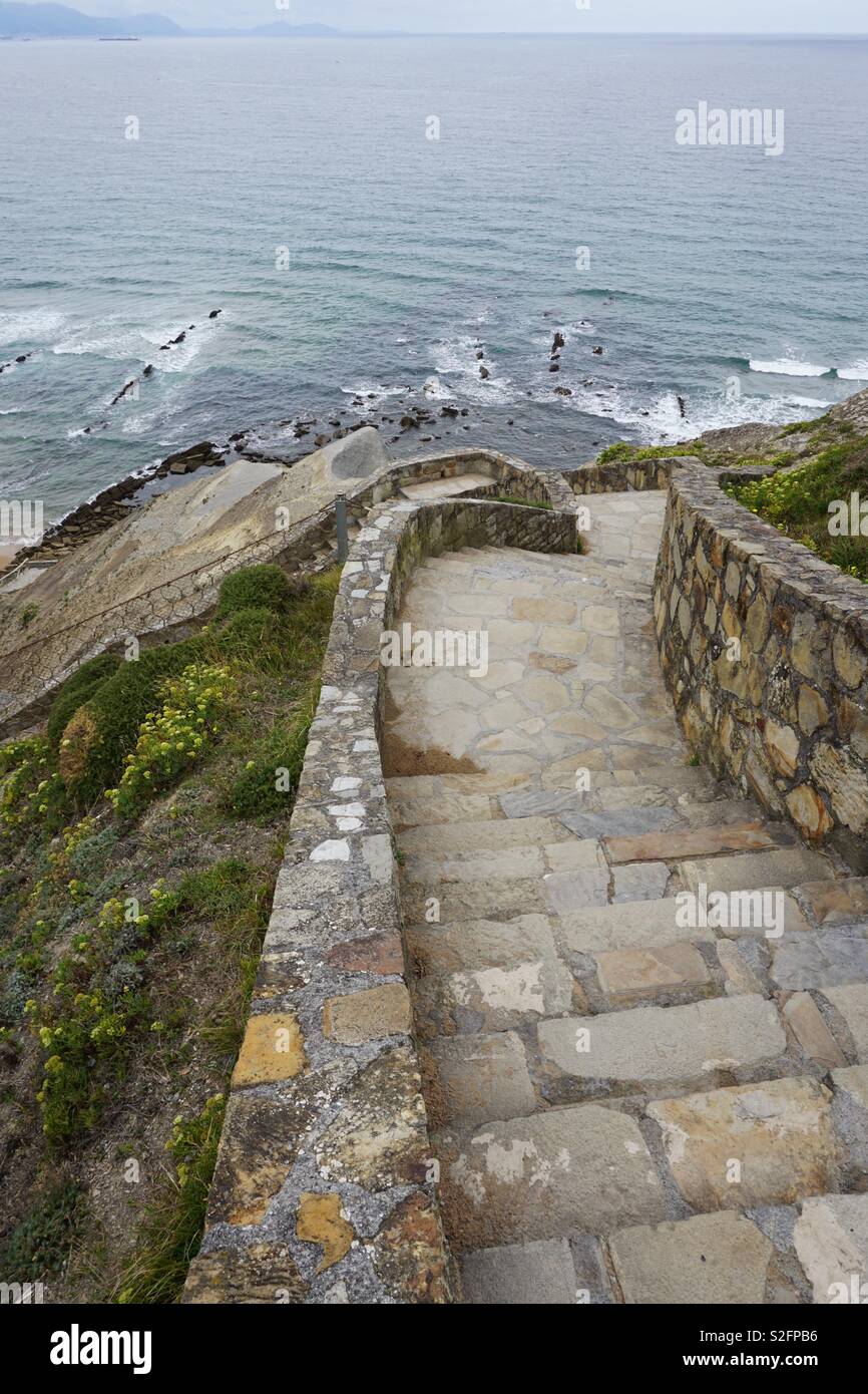 Cliff Stairs High Resolution Stock Photography and Images - Alamy