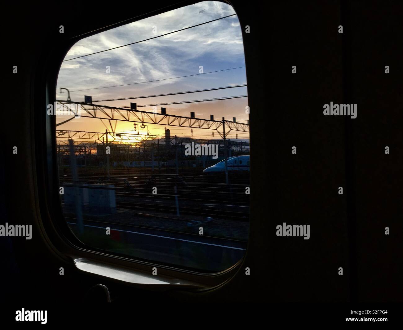 View from shinkansen hi-res stock photography and images - Alamy