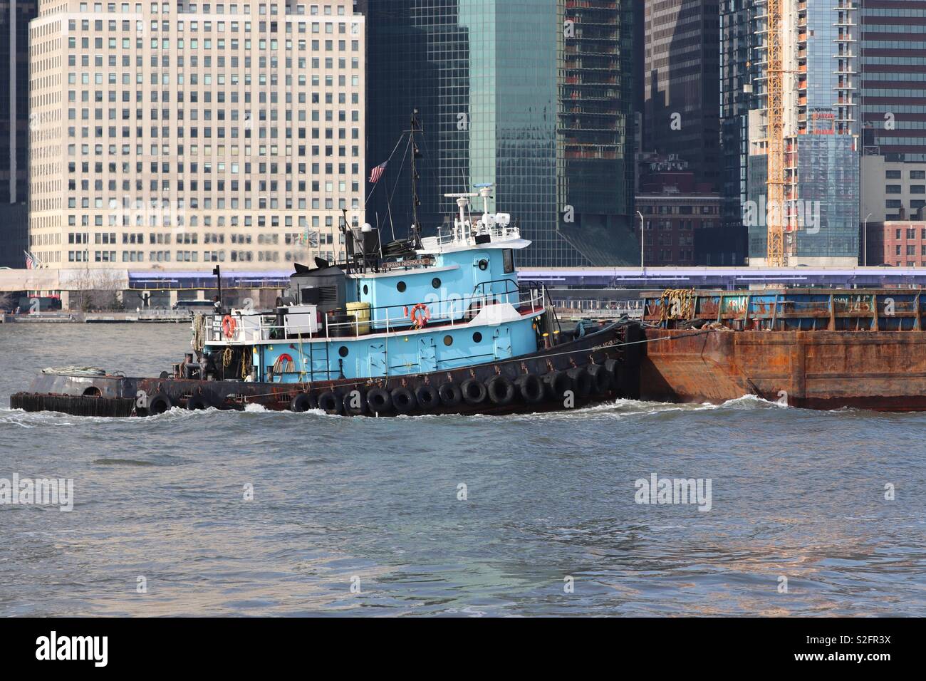 Boat barge tug tugboat hi-res stock photography and images - Alamy