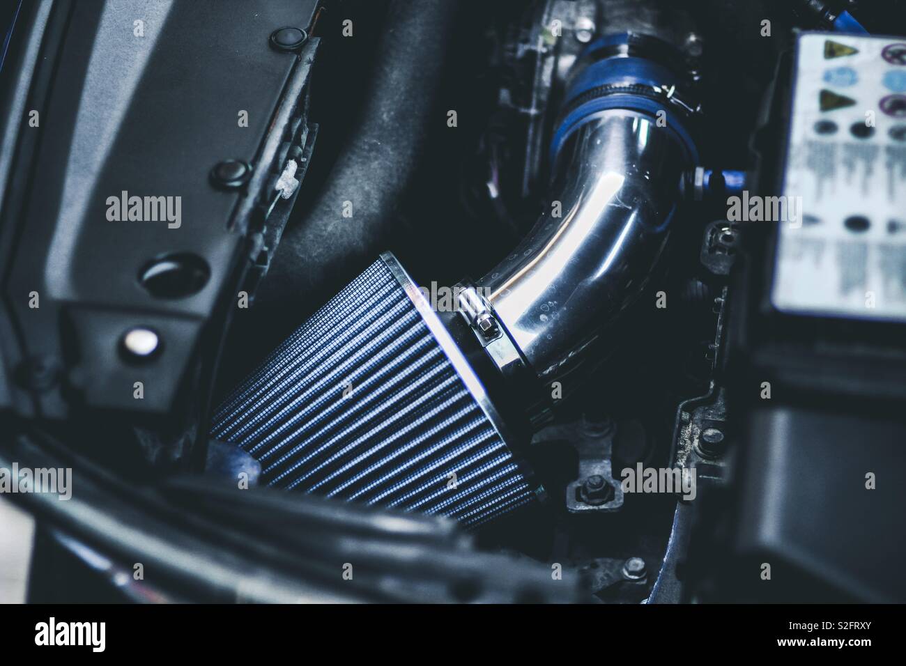 Cold air intake Stock Photo - Alamy