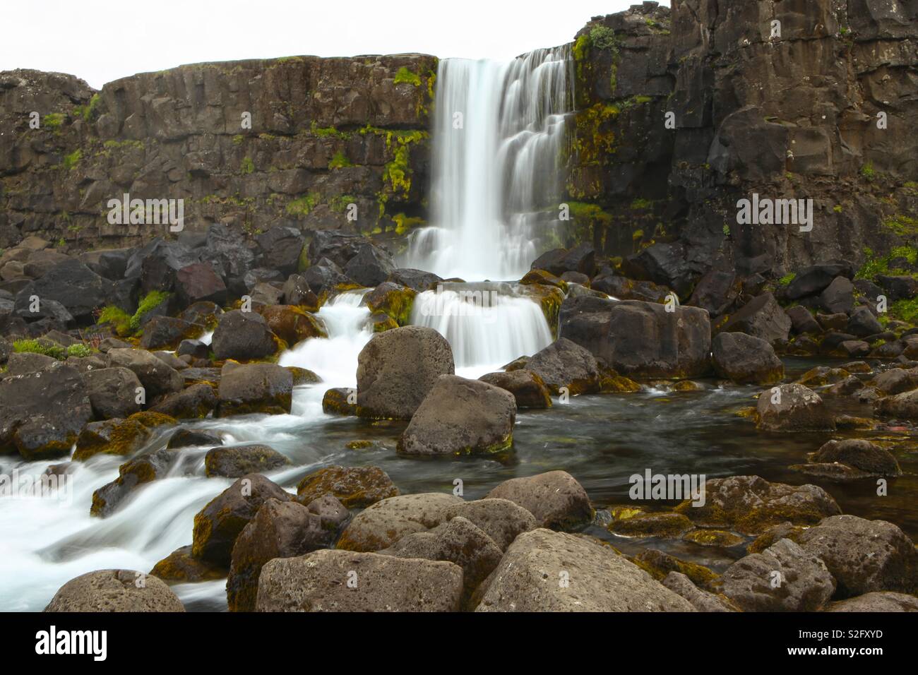 One of Iceland’s many beautiful waterfalls Stock Photo - Alamy
