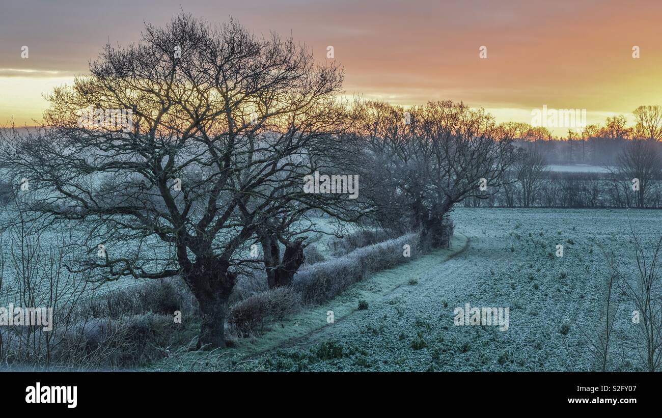 Hertfordshire sunrise hi-res stock photography and images - Alamy